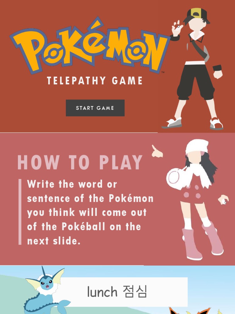 2 Gruffalo Pokemon Telepathy | PDF