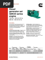 Diesel Generator Set C600D6: 750 kVA Standby - 60Hz | PDF | Electric ...