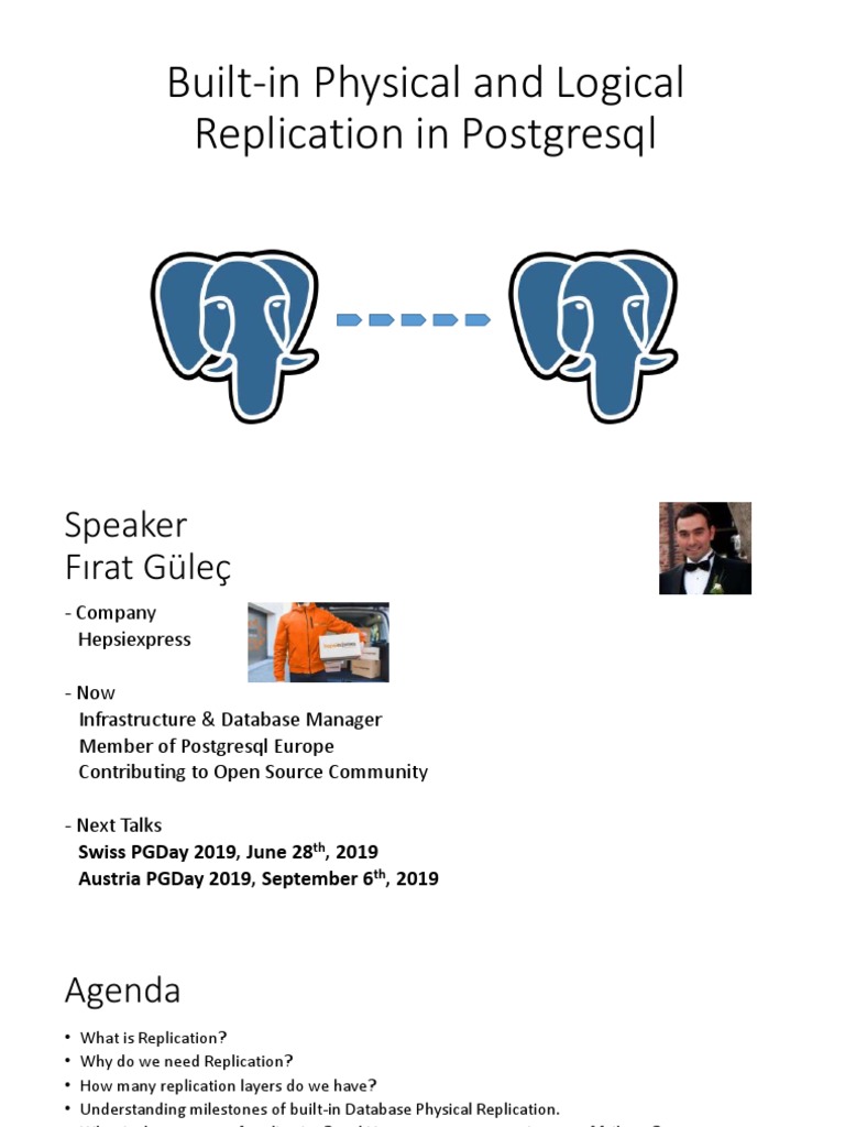 Built-In Physical and Logical Replication in Postgresql | PDF | Replication (Computing ...