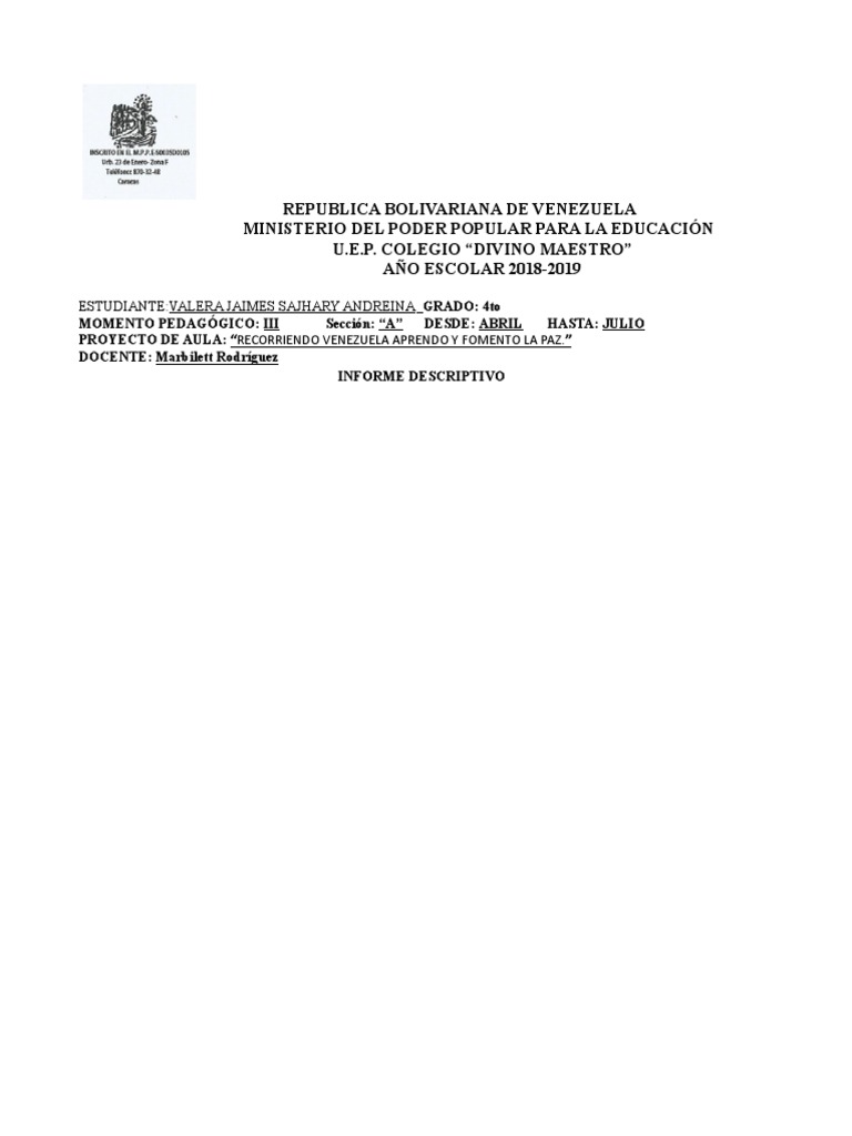 Boletas III | PDF | Venezuela | Maestros