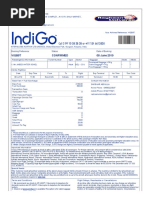 Travel Certificate Indigo | PDF