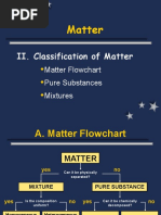 Classification Matter Flow Chart | PDF | Mixture | Homogeneity And ...
