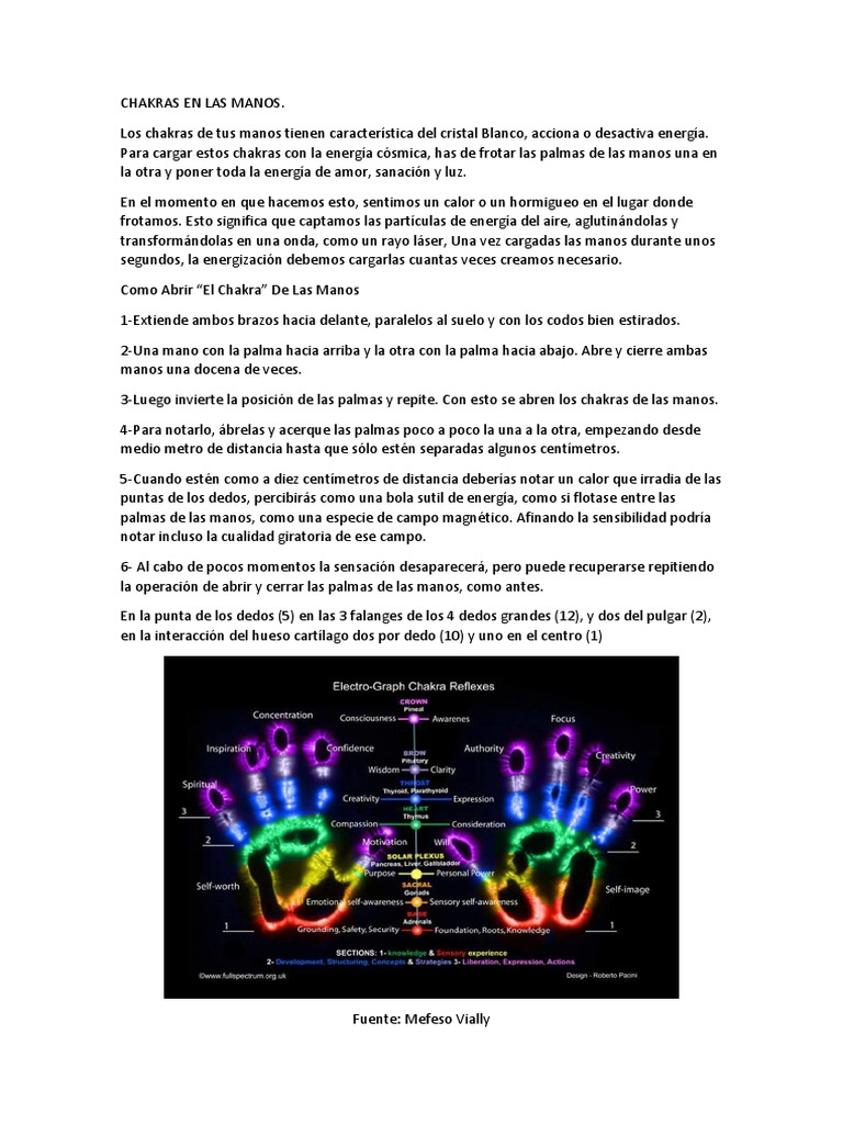 Como Abrir Los Chakras de Las Manos