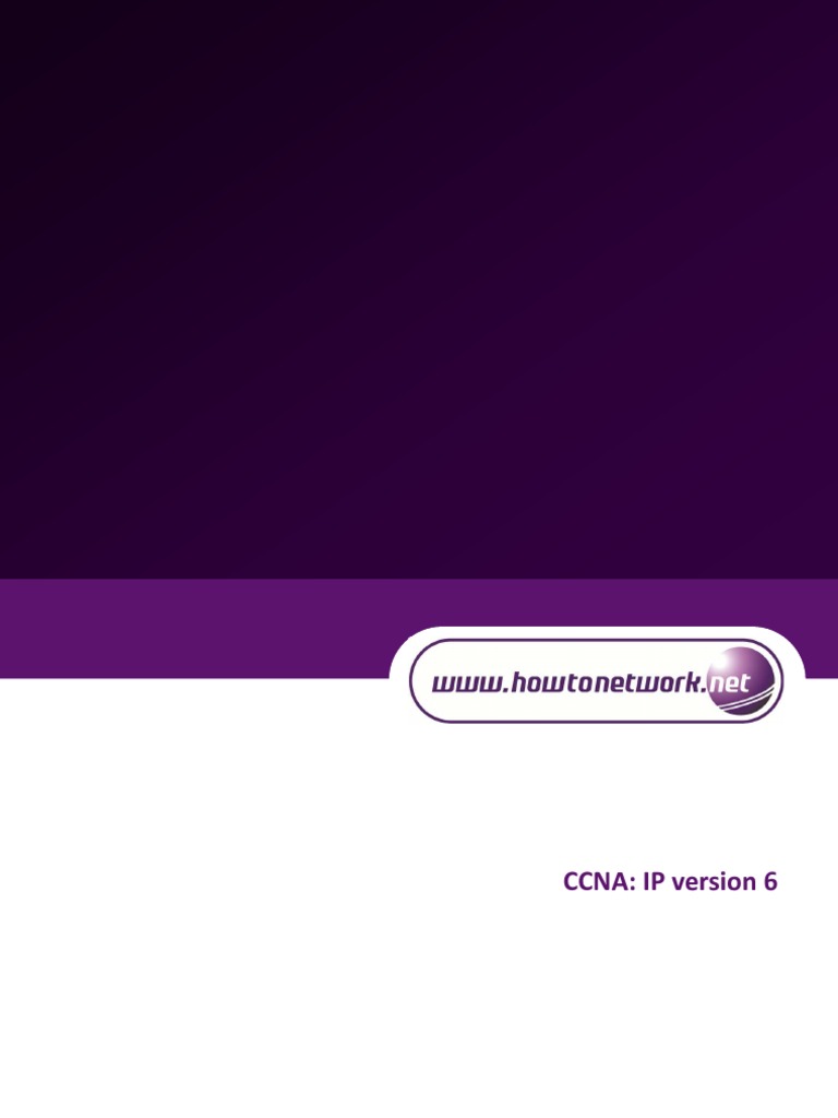 CCNA Cheat Sheet IPv6 | PDF | I Pv6 | Ip Address