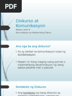 Komunikasyon Sa Radyo at Telebisyon | PDF