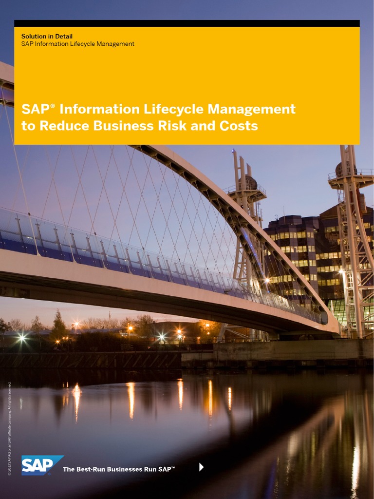 SAP ILM Solution in Detail | PDF | Product Lifecycle | Databases
