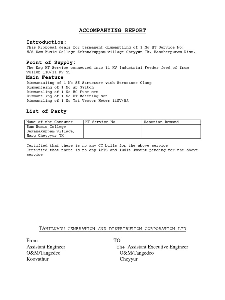 HT PD Estimate Accompanying Report | PDF