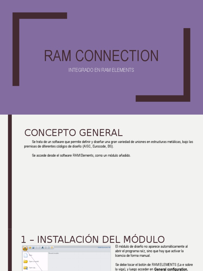 Ram Connection | Descargar gratis PDF | Memoria de acceso aleatorio ...