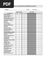 FAB Test Evaluacion Frontal | PDF | Cognición | Prueba / examen