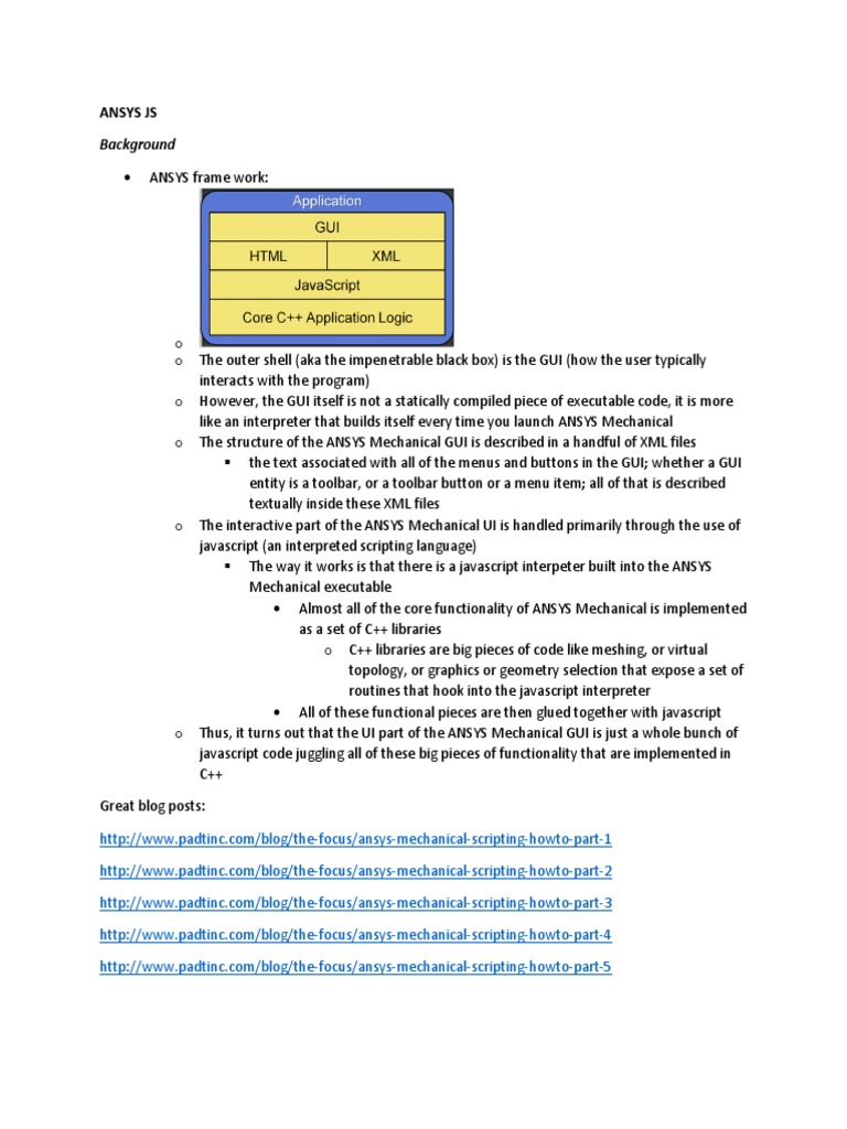Ansys Js Tips | PDF | Java Script | Scripting Language