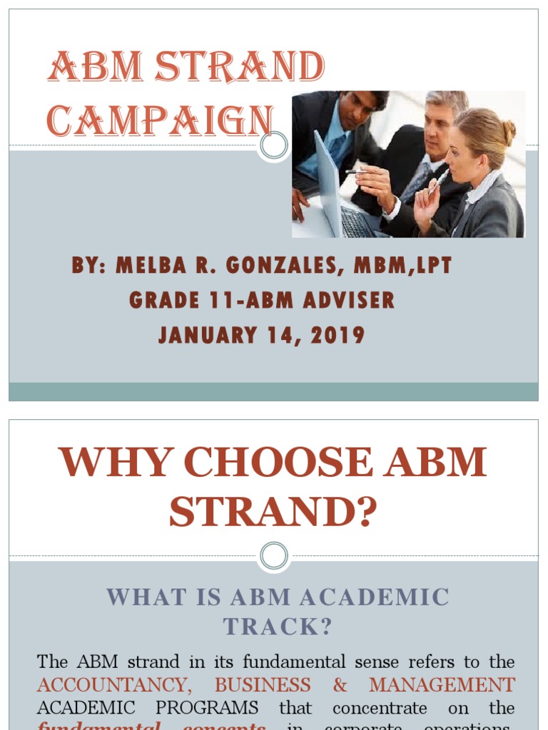 Abm Strand Campaign | PDF | Human Resources | Entrepreneurship