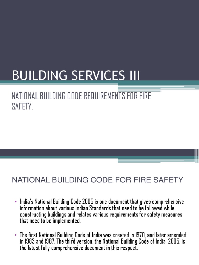 Building Services Iii Fire | PDF | Elevator | Stairs