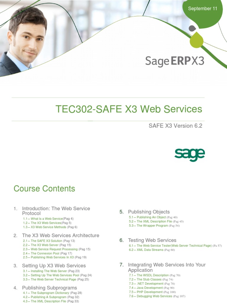 X3 Web Services v6 | PDF | Web Service | Web Server