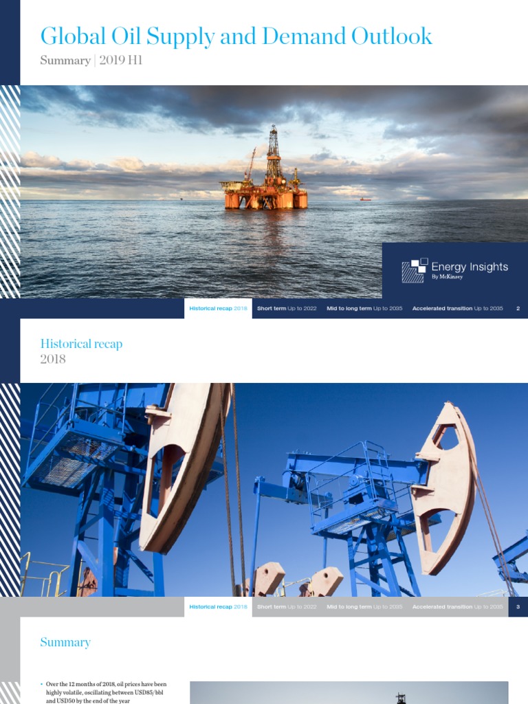 Global Oil Supply and Demand Outlook | PDF | Opec | Peak Oil