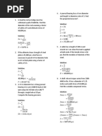 Machine Design and Shop Practice Problems | PDF | Gear | Belt (Mechanical)