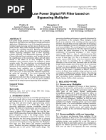 Design of Modified Low Power Booth Multiplier | PDF