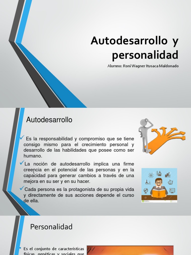 Personalidad y Autodesarrollo | PDF | Temperamento | Conceptos psicologicos