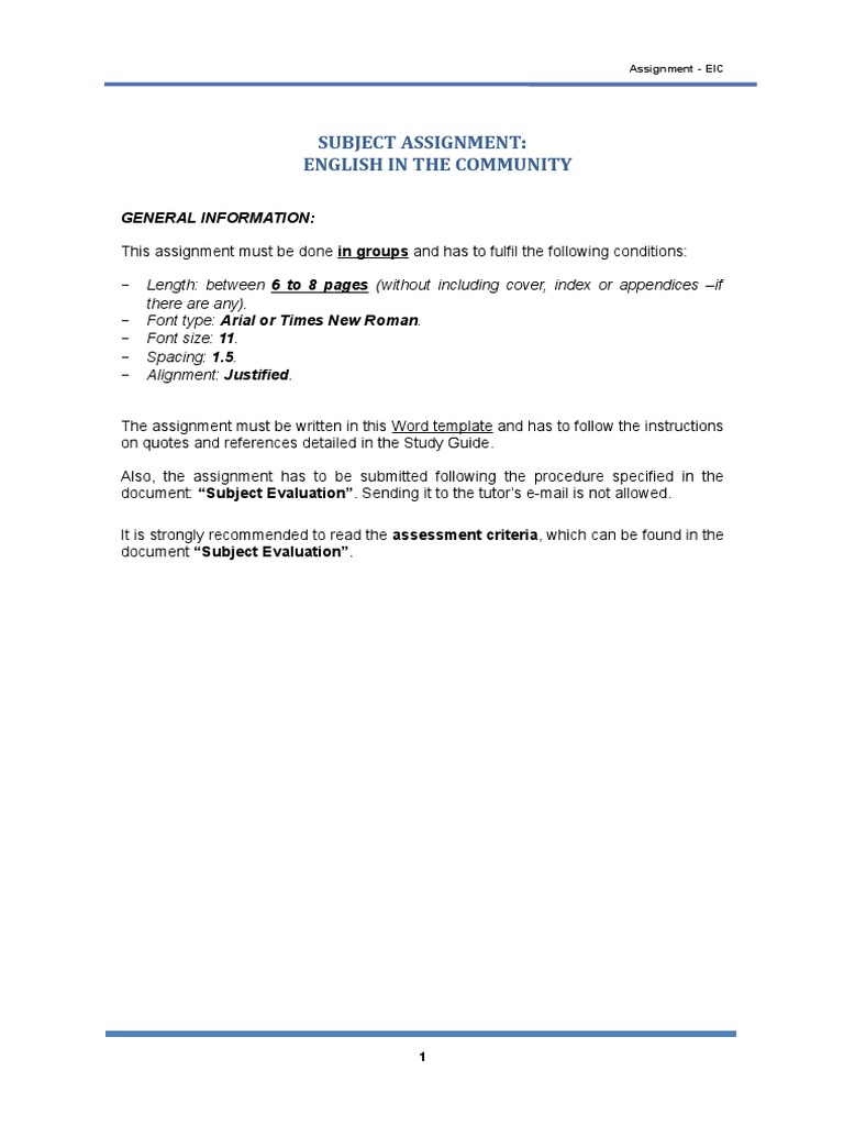 Assignment Eic | PDF | Accent (Sociolinguistics) | English Language