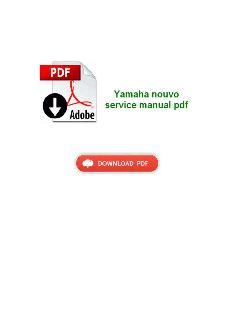 Yamaha Nouvo Service Manual PDF | PDF | Device Driver | Microsoft Windows