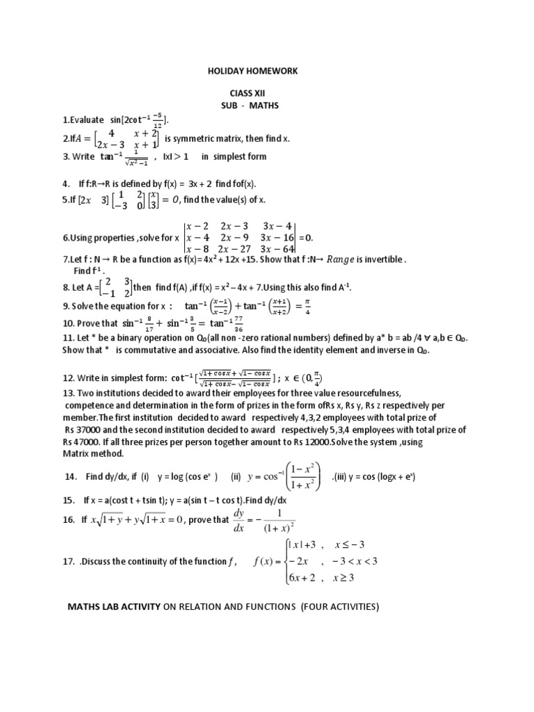 Analysis of Trigonometric, Algebraic and Calculus Concepts Contained in ...