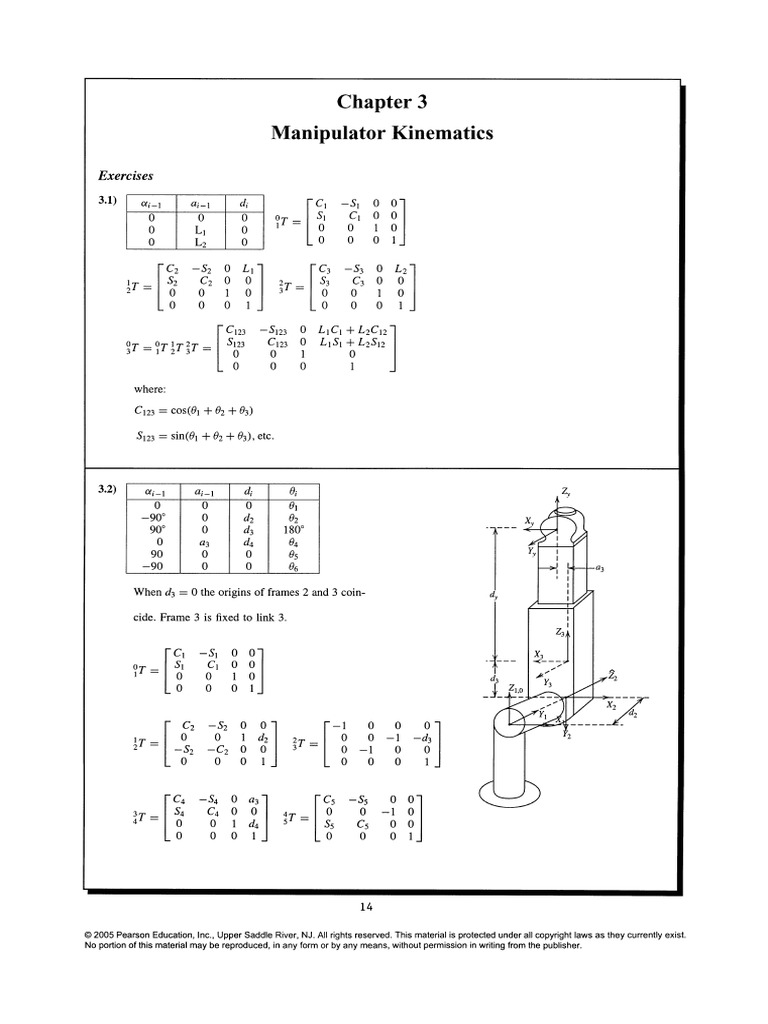 John J. Craig - Solutions Manual To Introduction To Robotics Mechanics and Control-Pearson (2005 ...