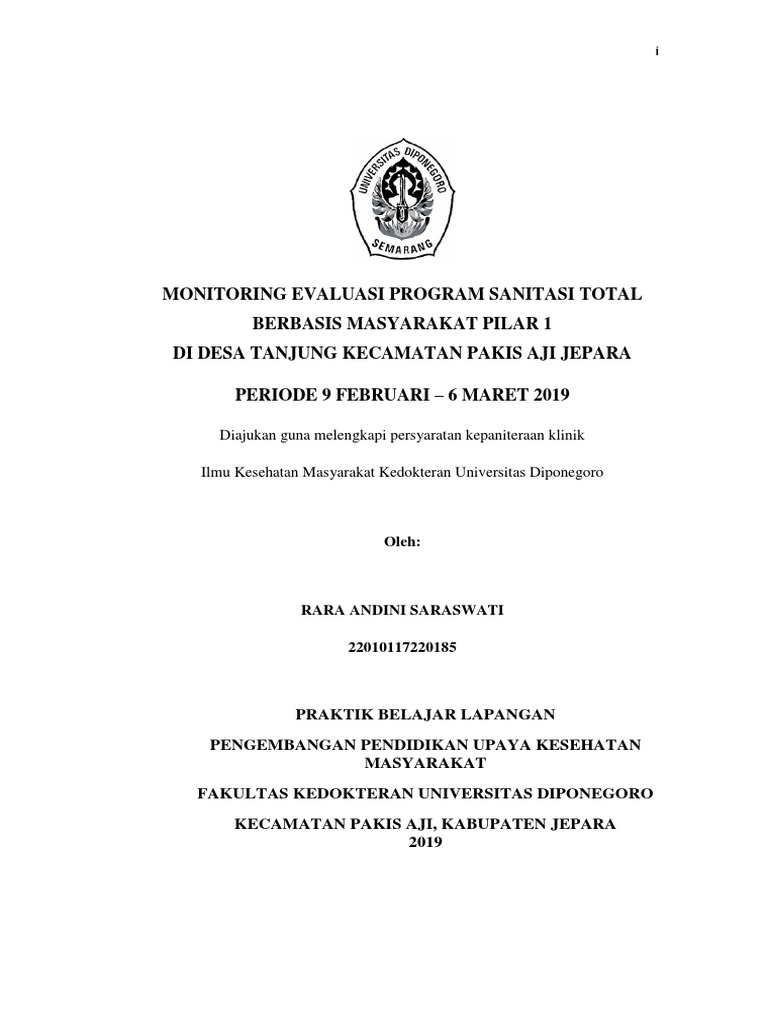 STBM Pilar 1 Rara Andini | PDF