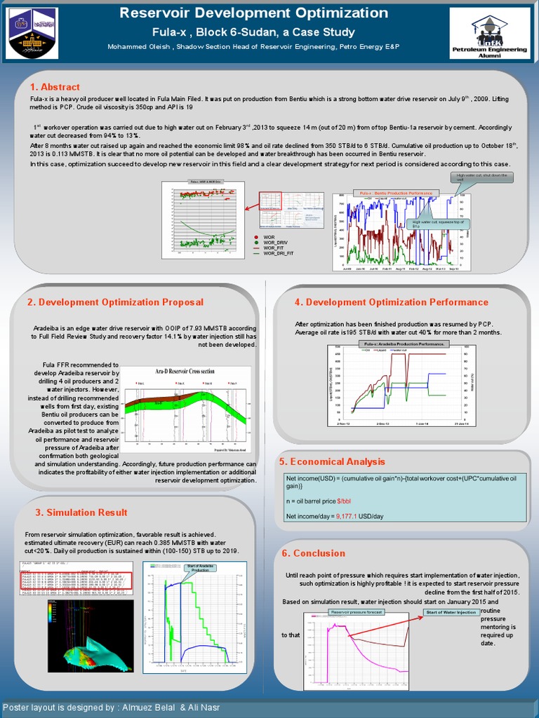 Reservoir Developement Optimization - Case Study | PDF | Extraction Of ...