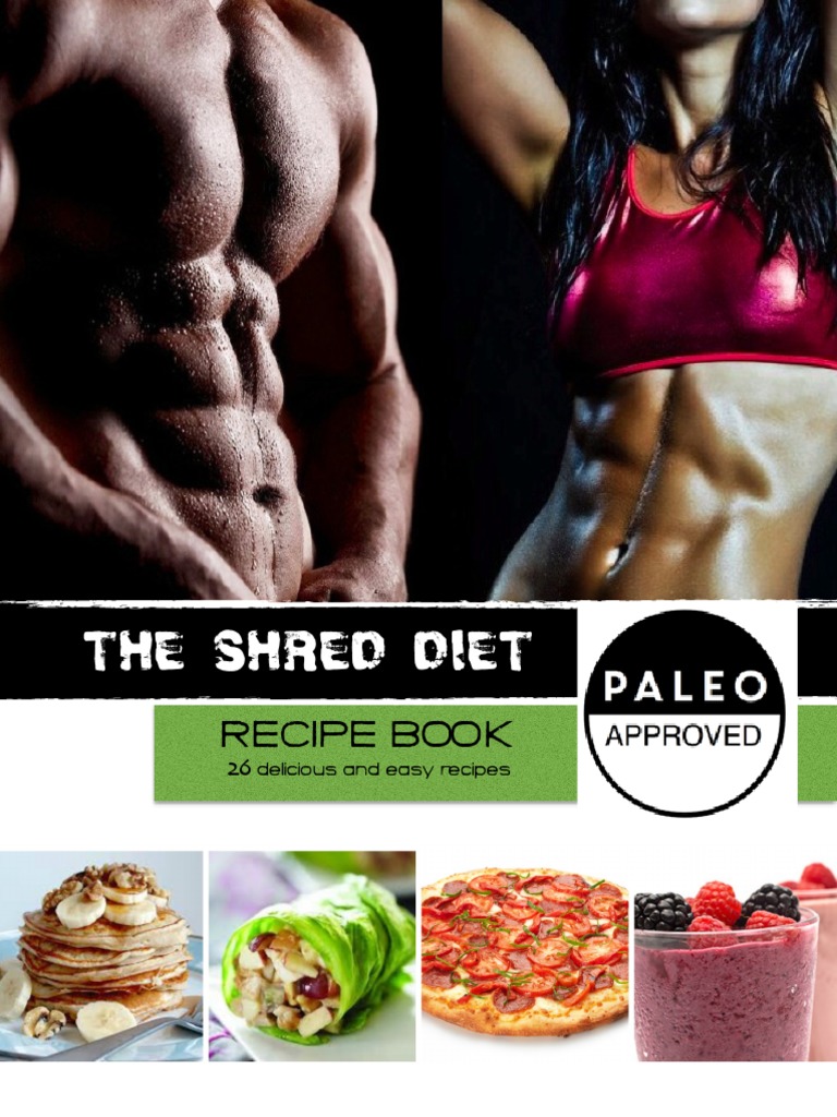 The Shred Diet: Recipe Book | PDF | Sausage | Tomato Sauce