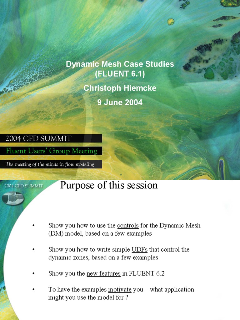 Dynamic Mesh | PDF | Piston | Rotation Around A Fixed Axis