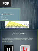 Man-Made Elements Table | PDF