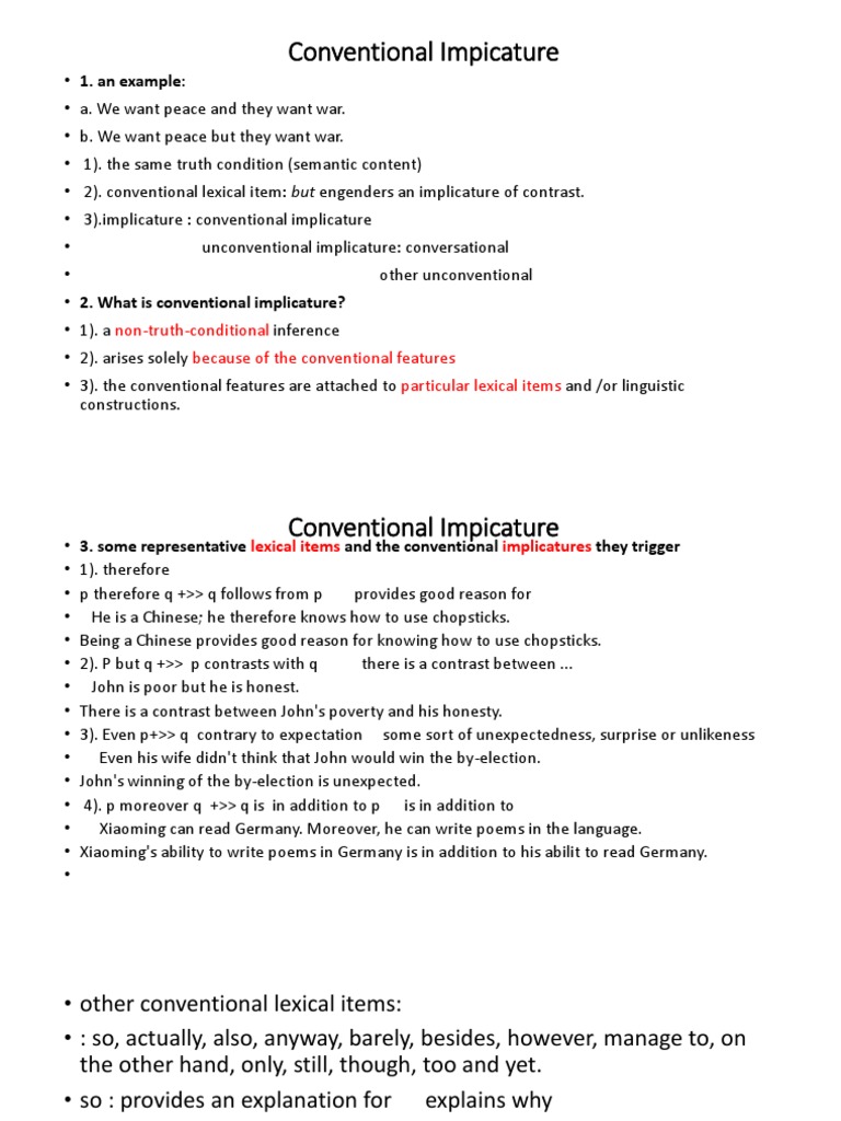 Conversational Implicature | PDF | Human Communication | Communication