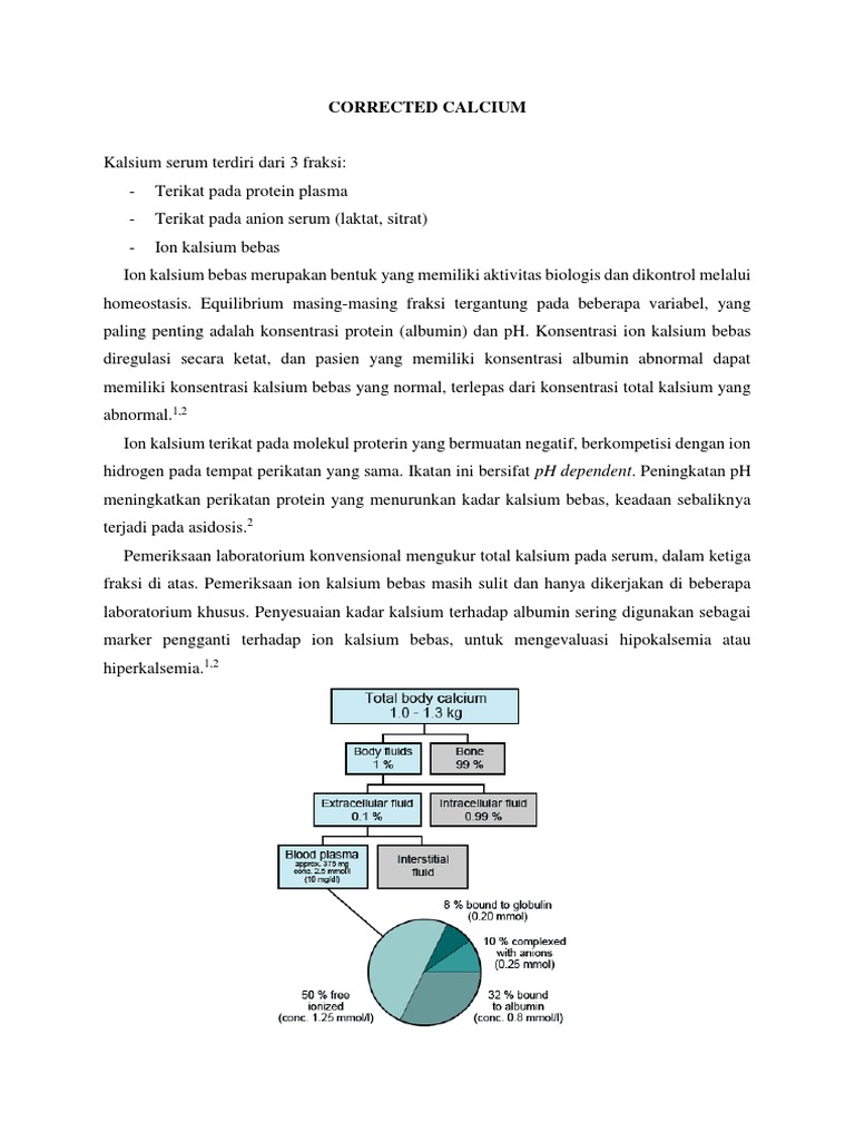 Corrected Calcium and Natrium | PDF