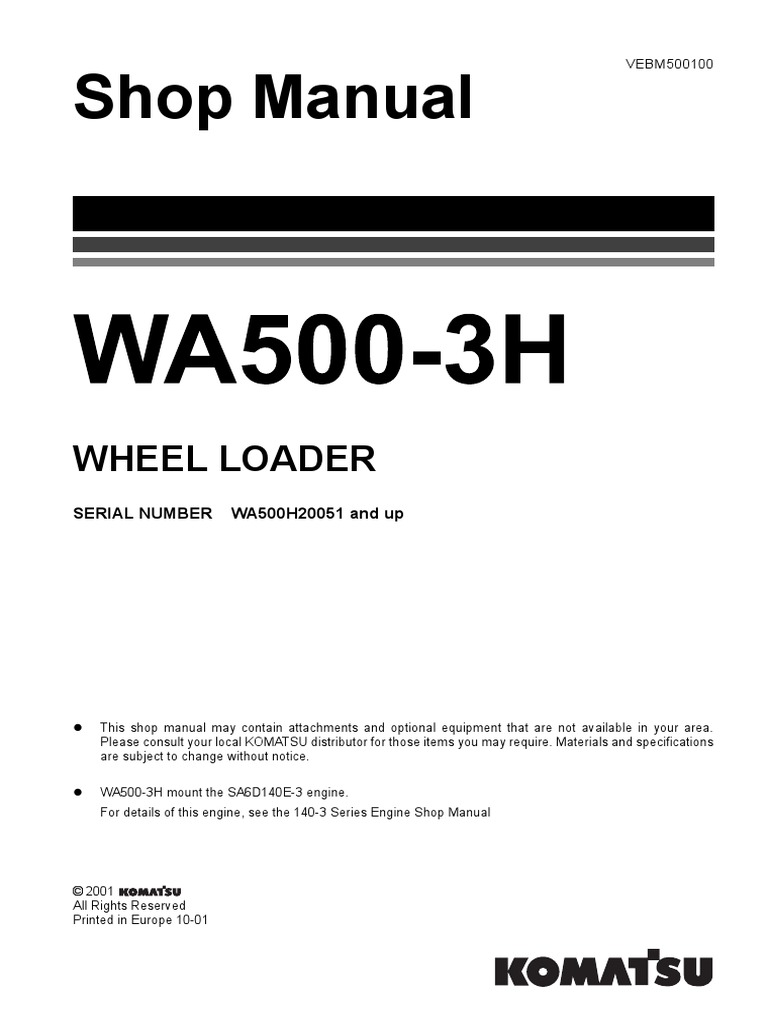 Wa5000 3h | PDF | Nut (Hardware) | Screw