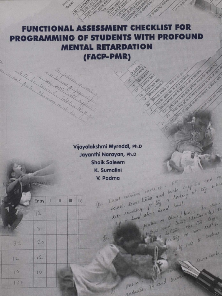Functional Assessment Checklist For Prog PDF | PDF | Individualized ...