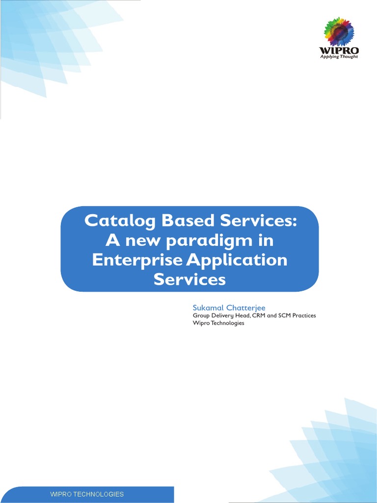 Catalog Based Services | PDF | Software As A Service | Cloud Computing