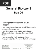 Cell Theory - Notes | PDF