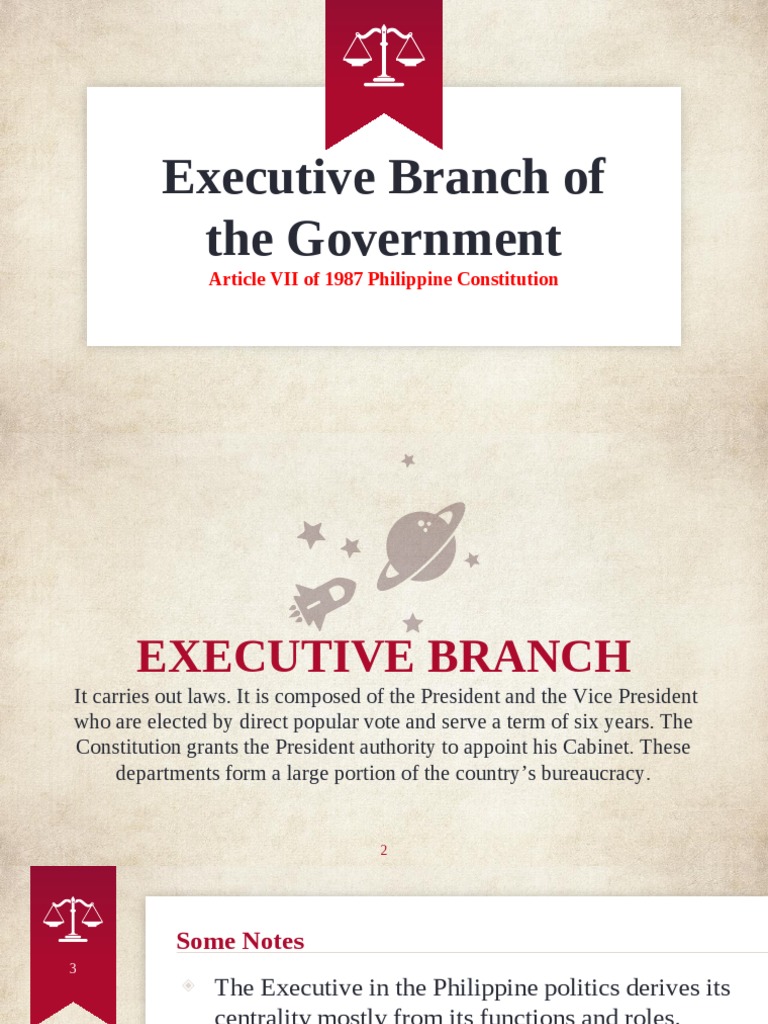 Executive Branch of Government | PDF | Pardon | President Of The ...