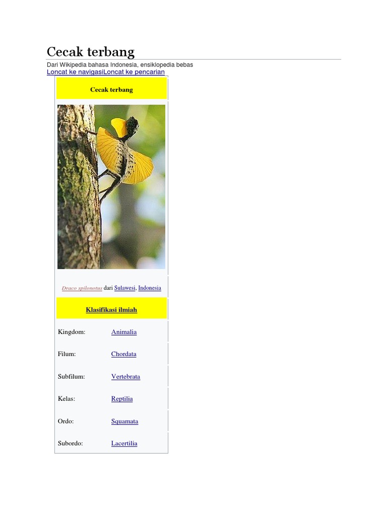 Cecak Terbang | PDF | Griya & Taman | Dewasa Muda