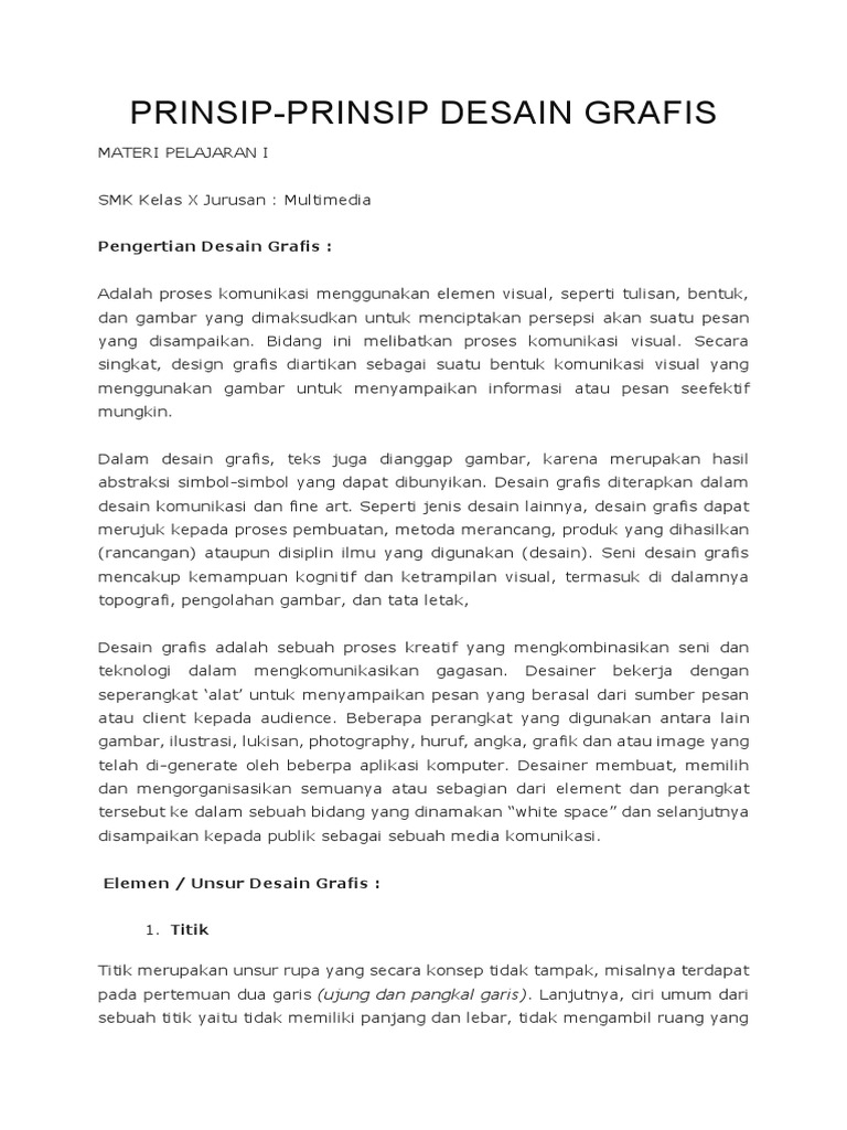Modul Dasar Desain Grafis X | PDF