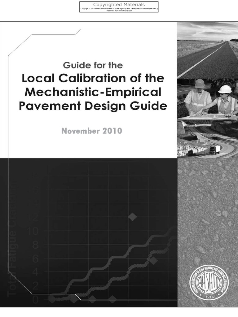 Local Calibration of The Mechanistic-Empirical Pavement Design Guide | PDF | Mathematical Model ...