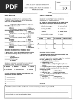 Science - Grade 5 - Answer Key | PDF
