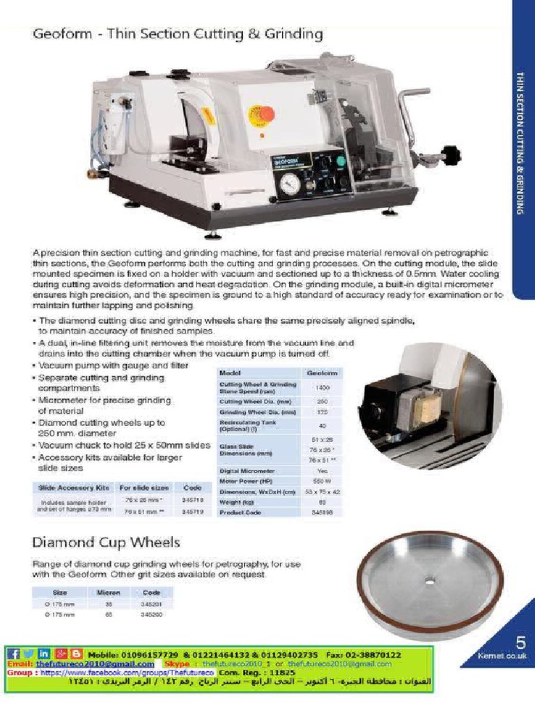 Thin Section Machine | PDF