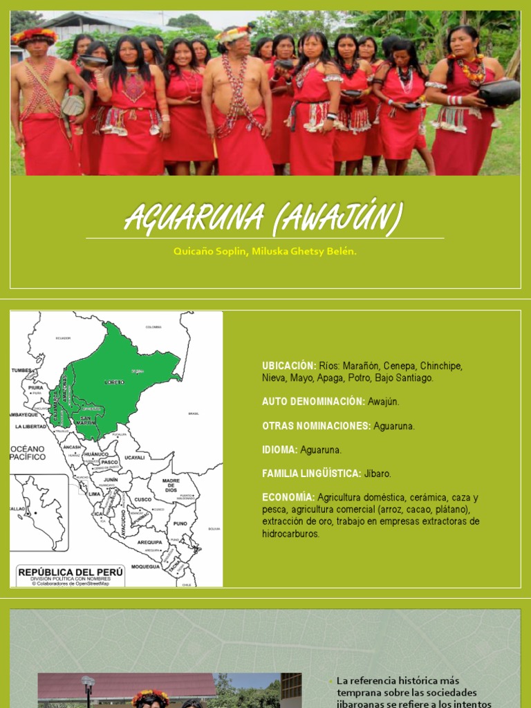 Cultura y vestimenta Awajún | PDF | Perú