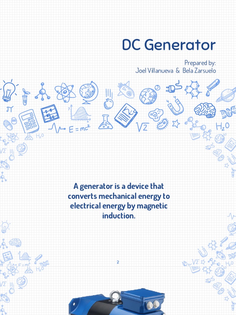 DC Generator | PDF | Electric Generator | Electromagnetic Induction