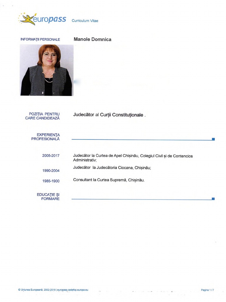 CV Manole | PDF