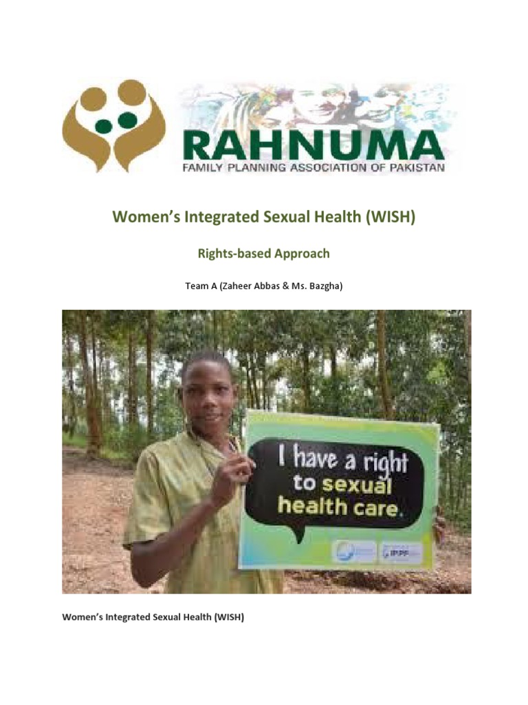Women's Integrated Sexual Health (WISH) : Rights-Based Approach | PDF ...