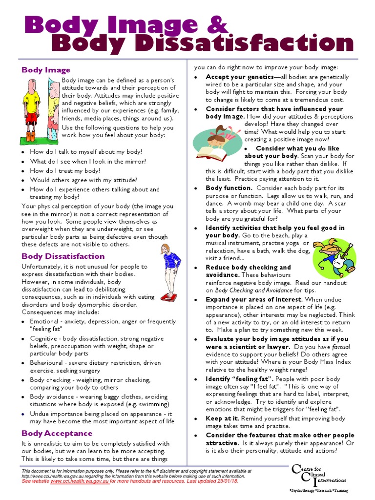 Body Image | PDF | Body Image | Attitude (Psychology)