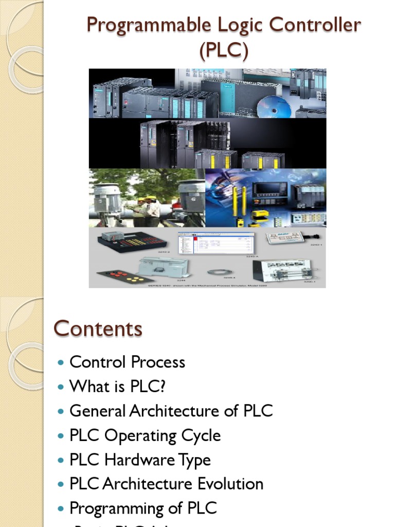 Programmable Logic Controller (PLC) | PDF | Programmable Logic Controller | Relay