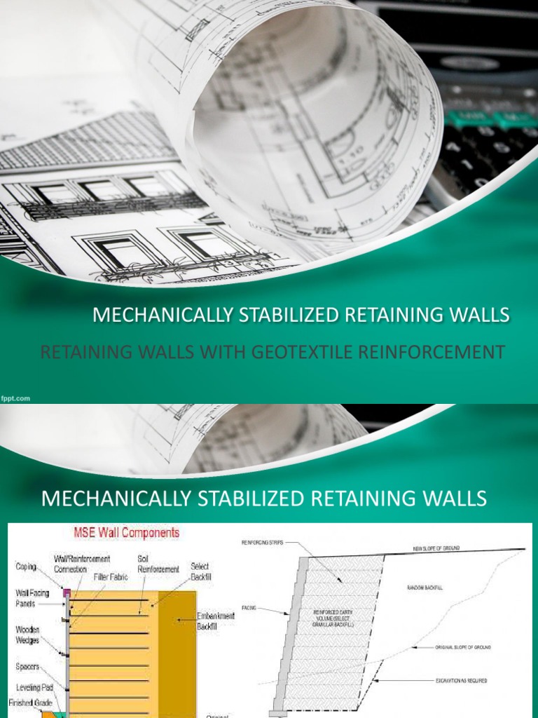 Mechanically Stabilized Retaining Walls: An Overview of Soil ...