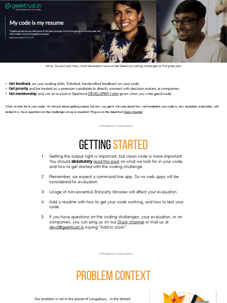 Geektrust Problems2 PDF | PDF | Tanks | Zip (File Format)